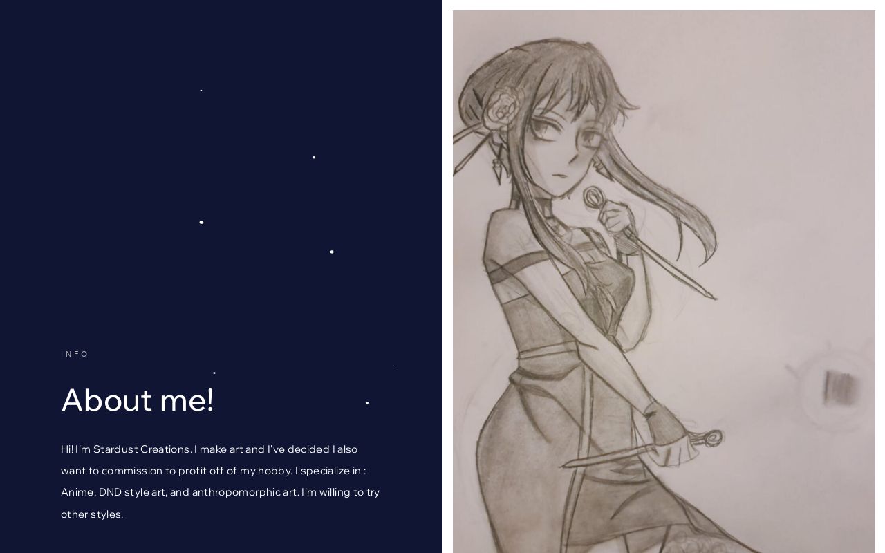 Stardust Creations Carrd